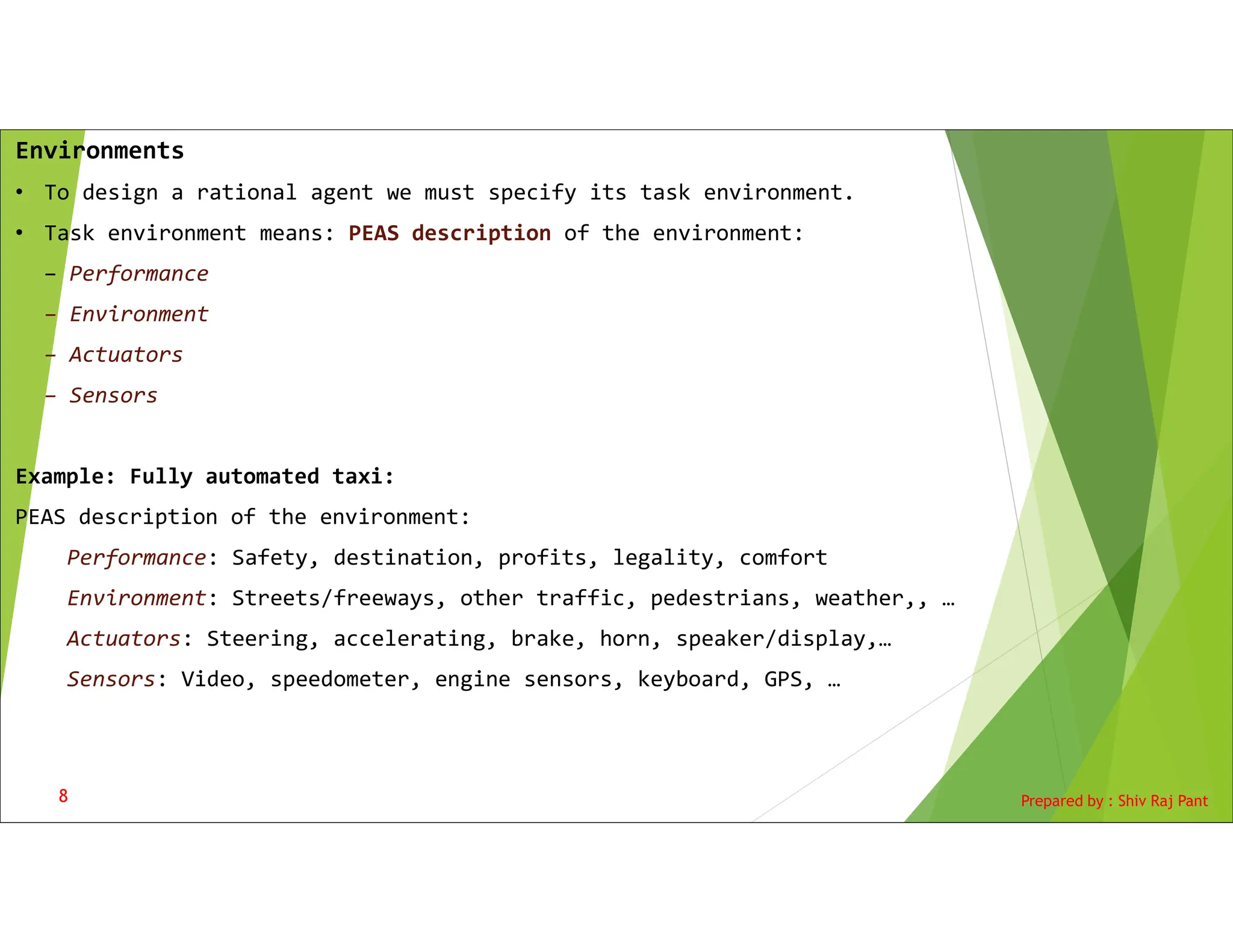 Artificial Intelligence Course of BIT Unit 2 | PPT
