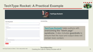 AI Black Box - Cracking the Code for Startup Success with AI | PPT