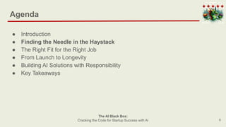 AI Black Box - Cracking the Code for Startup Success with AI | PPT