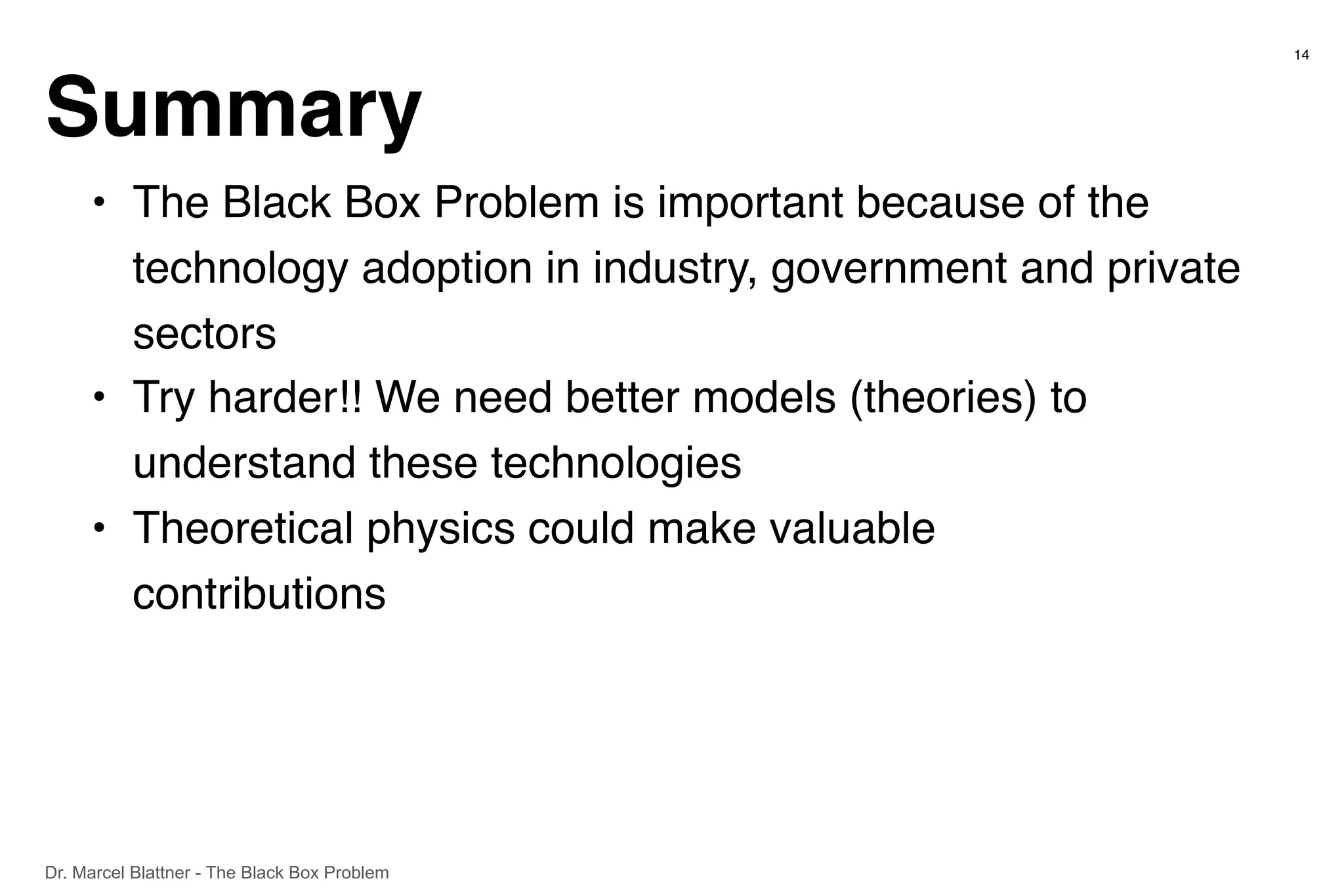 Ai black box | PDF
