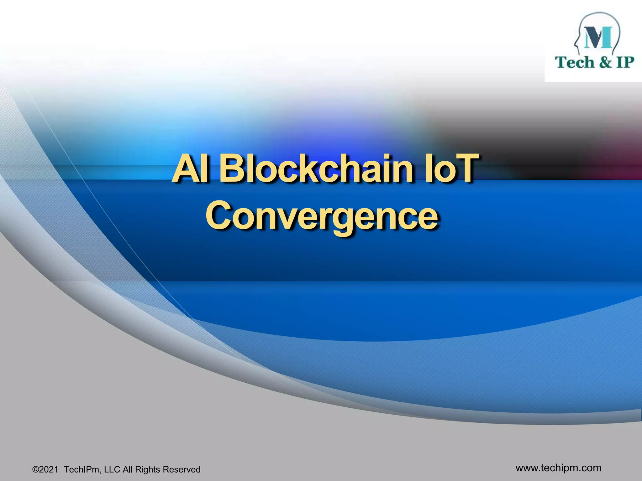 AI Blockchain IoT Convergence for ESG Digital Transformation Webinar | PPT