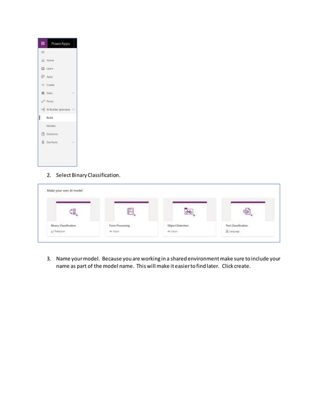 AI Builder - Binary Classification | PDF
