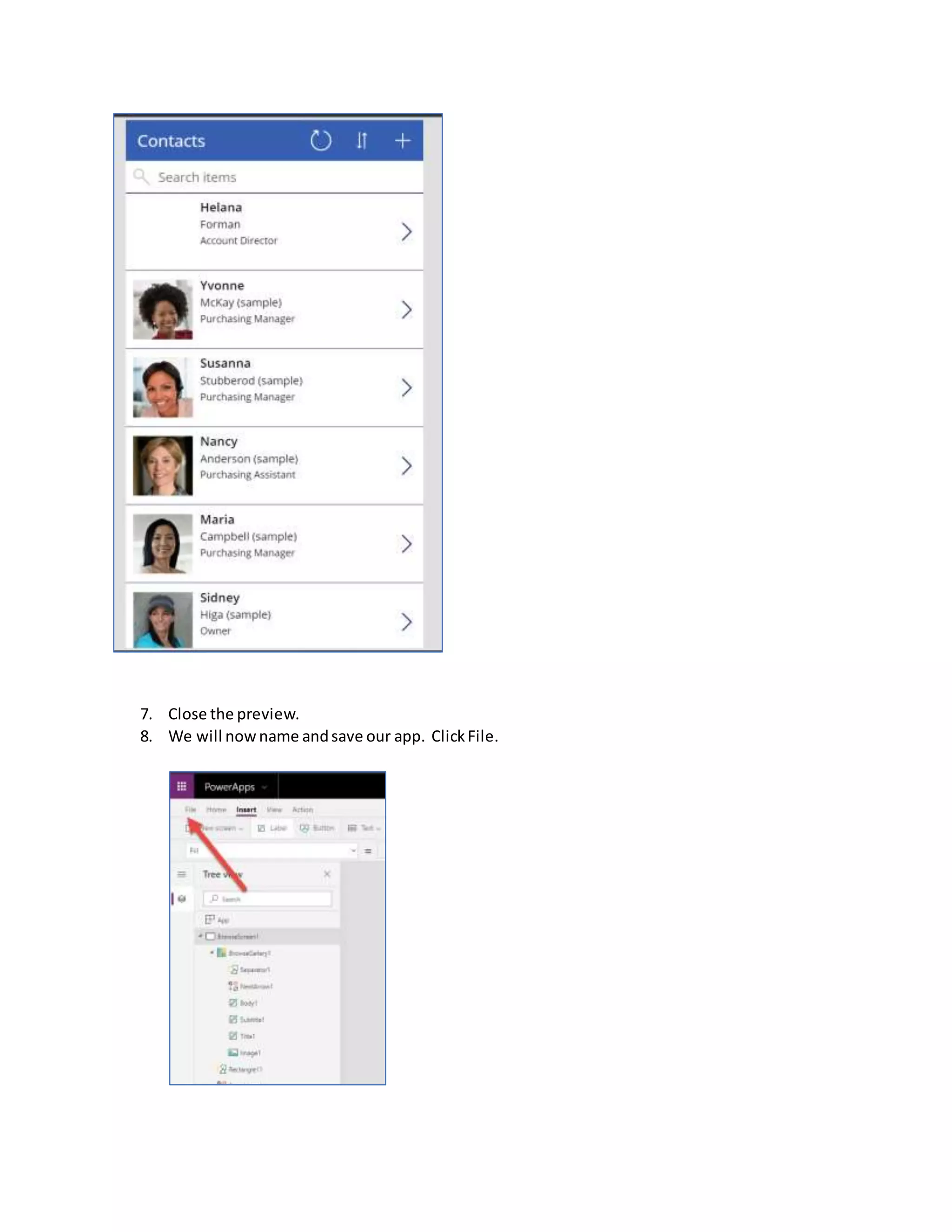 AI Builder - Business Card Reader | PDF