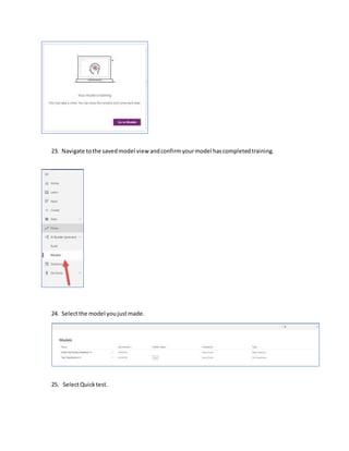 AI Builder - Object Detection | DOCX