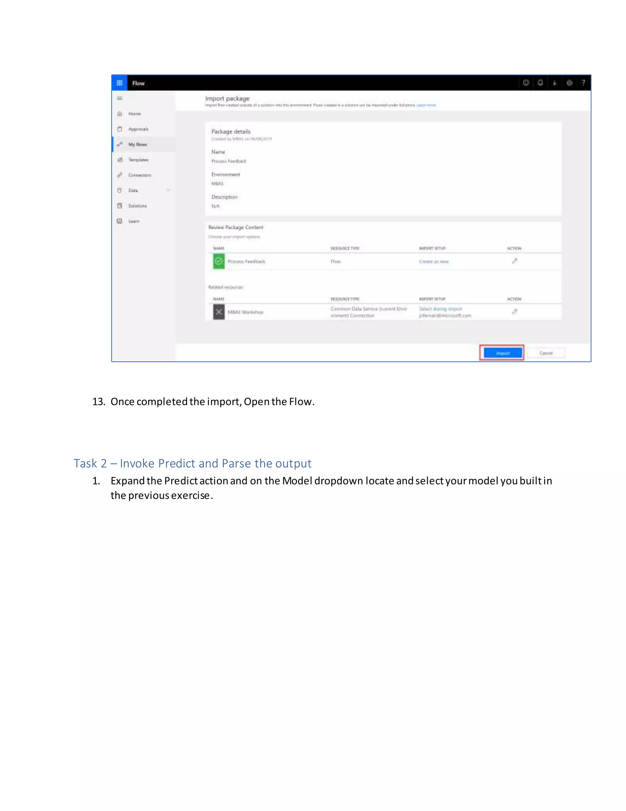 AI Builder - Text Classification | DOCX