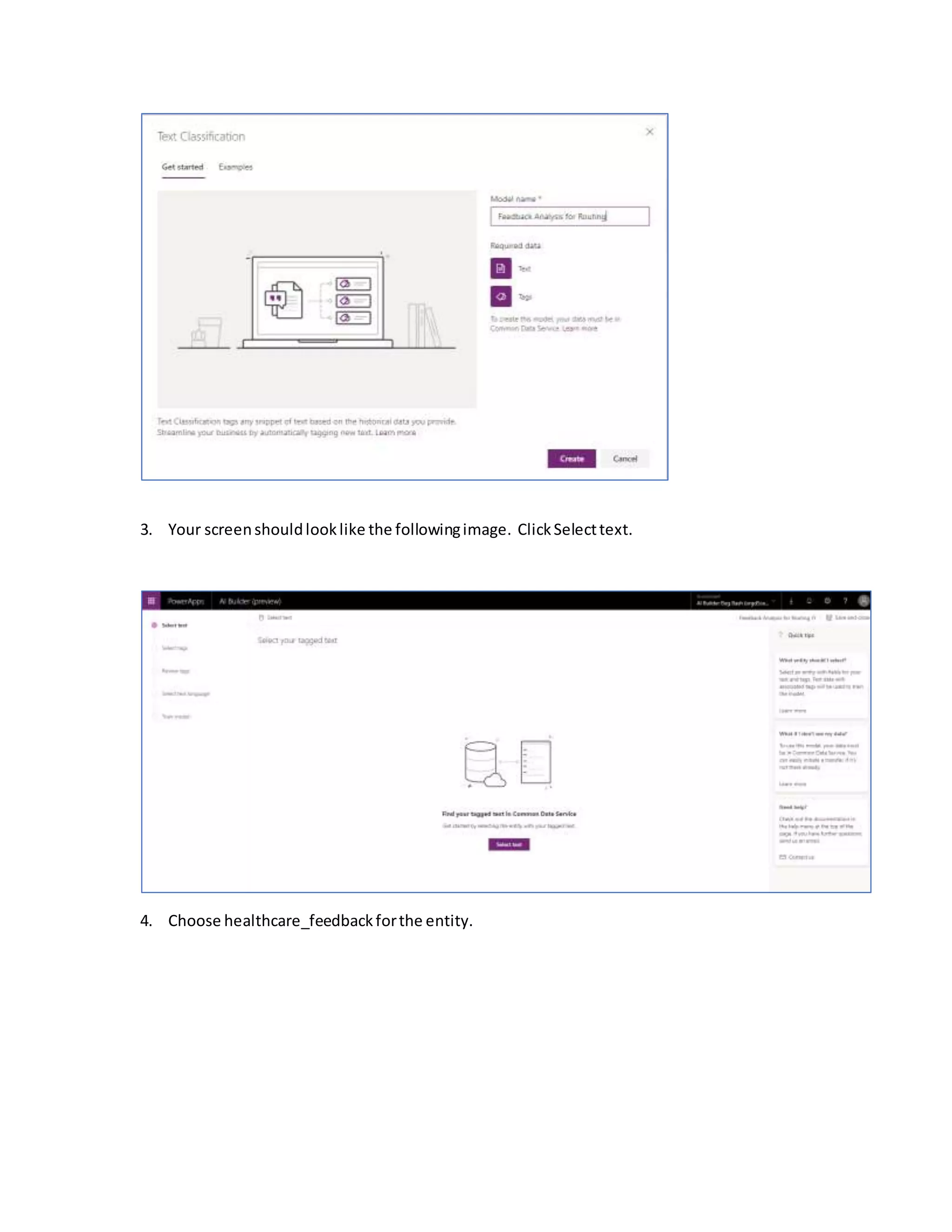 AI Builder - Text Classification | DOCX