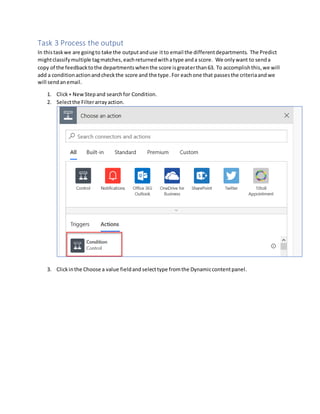 AI Builder - Text Classification | DOCX