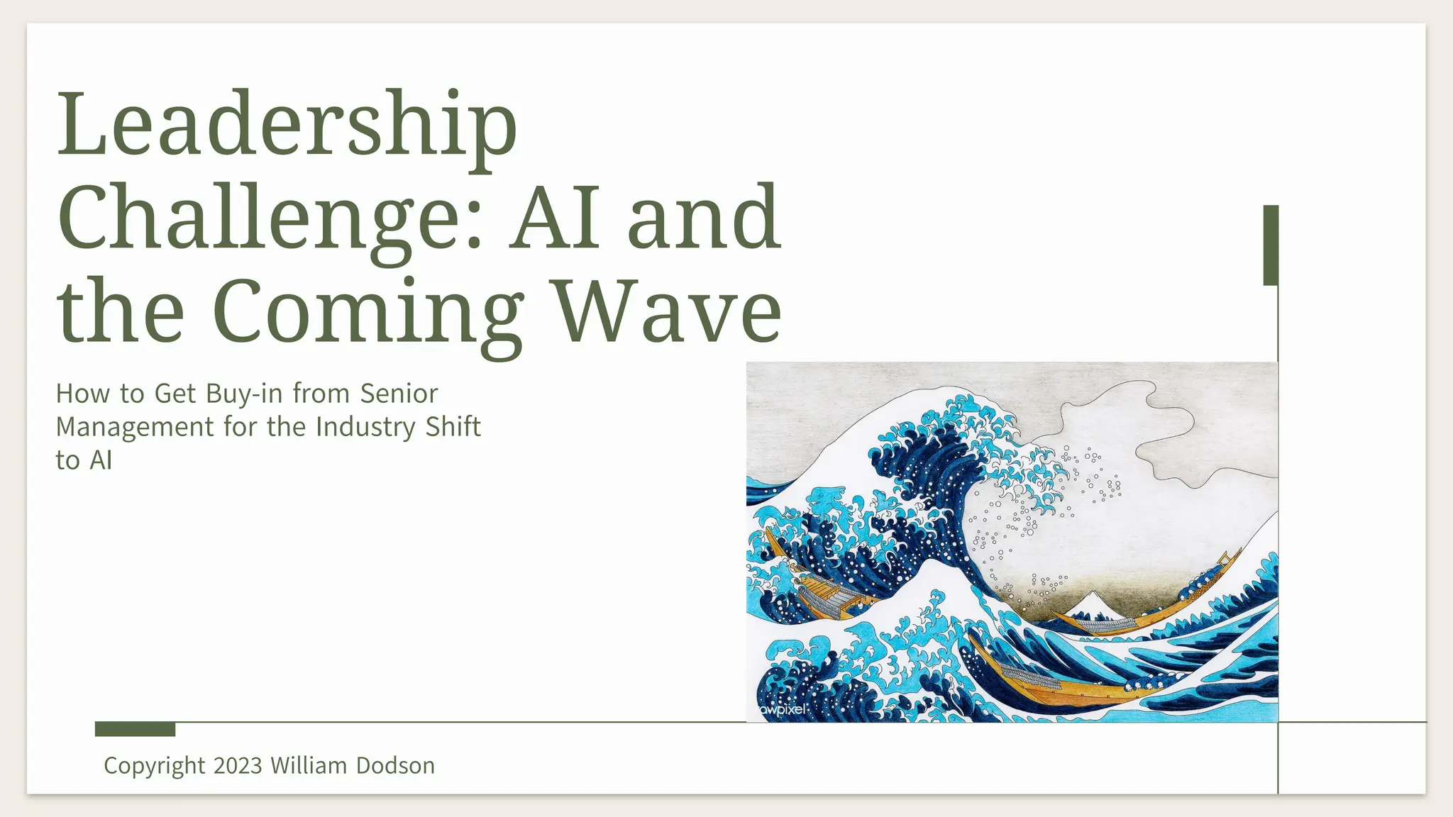 Leadership Challenge: AI and the Coming Wave — How to Get Buy-in from ...