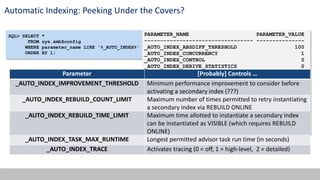 One Less Thing For DBAs to Worry About: Automatic Indexing | PPT