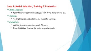 the steps of natural language processing(NLP) | PPTX