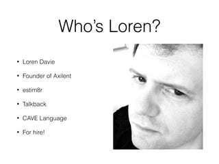 CAVE Language Presentation for AI Camp | PDF