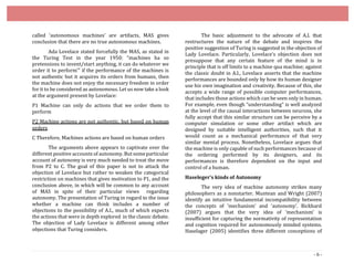 Artificial Intelligence can machine think | PPT