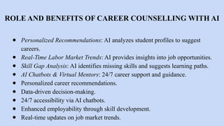 ARTIFICIAL INTELLIGENCE CAREER GUIDANCE FOR FUTURE | PPTX