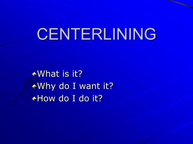 Aicc 2012 meeting_centerlining_croker | PDF | Gardening | Home & Garden