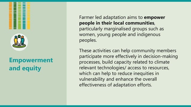Presentation: Farmer-led climate adaptation - Project launch and ...