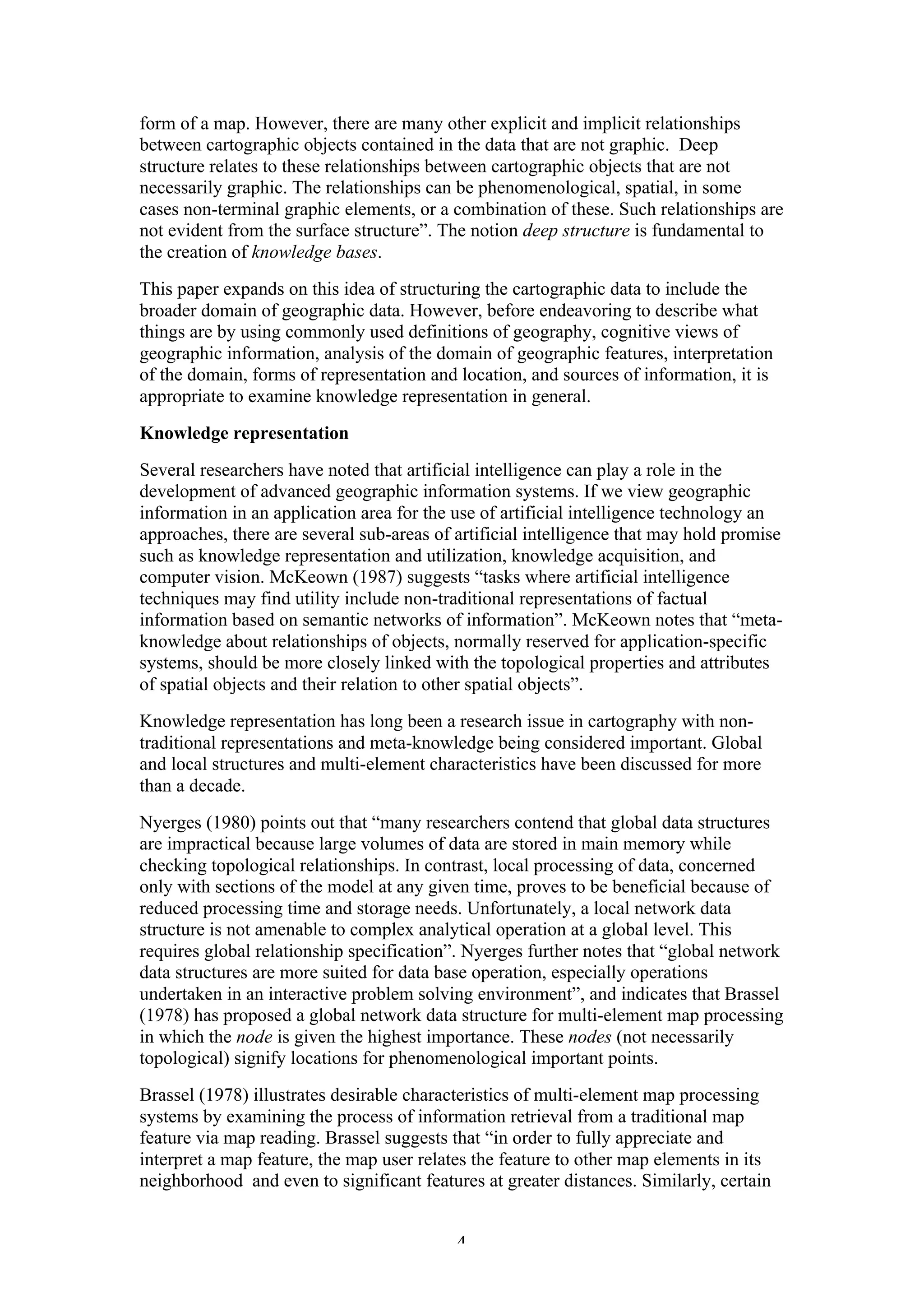 Phenomenological Structuring of Geographic Information | PDF