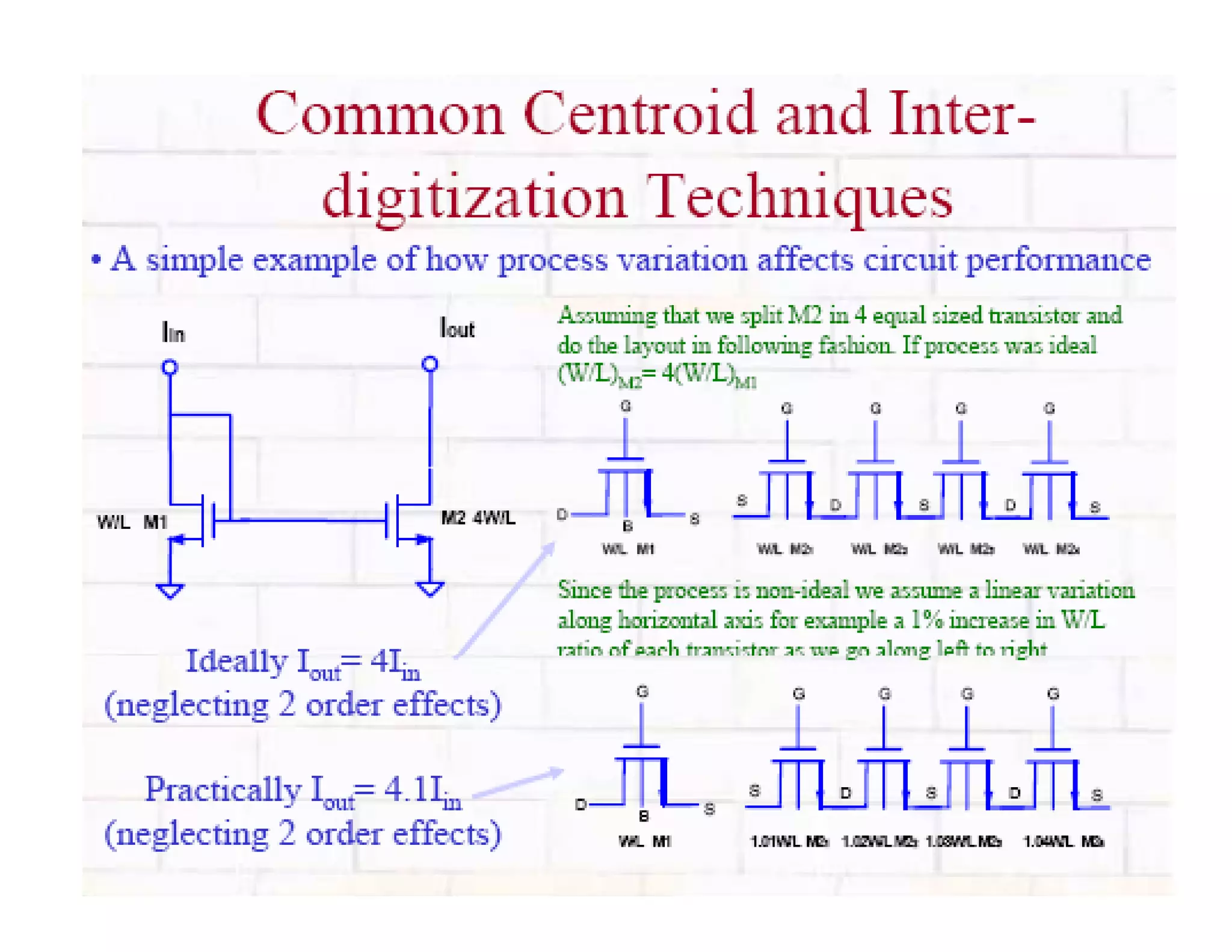 Aicd cmos layouts 4 | PPT