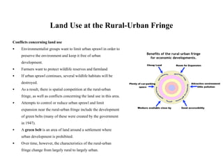 AICE Geography Settlement Dynamics Project | KEY
