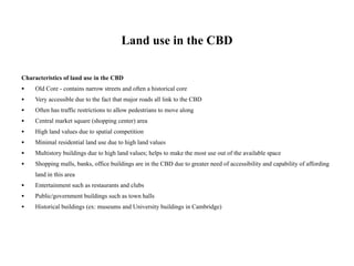 AICE Geography Settlement Dynamics Project | KEY