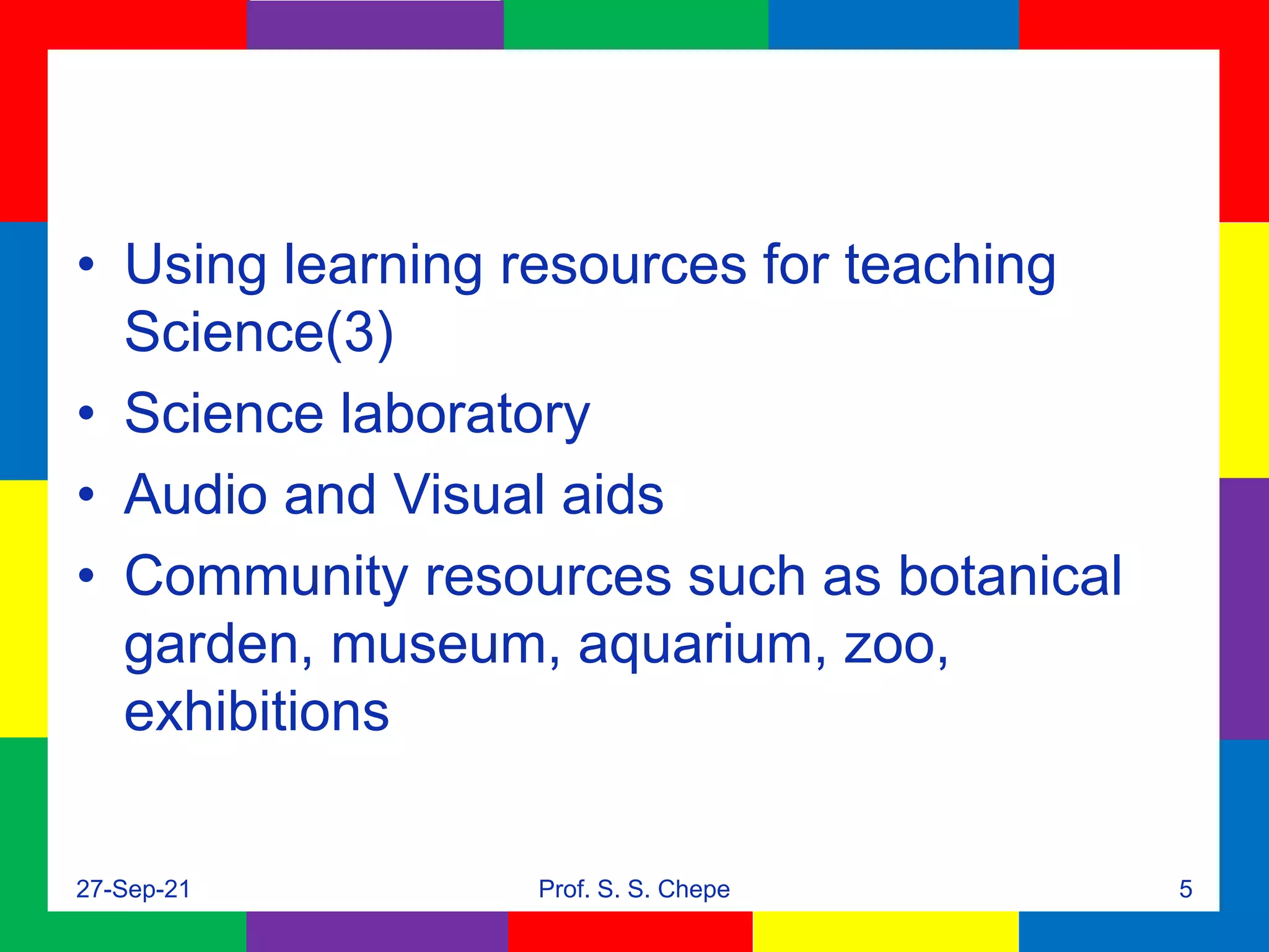 Teaching of Science- Methodologies and Models of Teaching Science. | PPTX