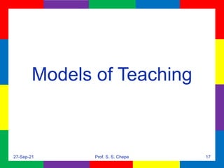 Teaching of Science- Methodologies and Models of Teaching Science. | PPTX