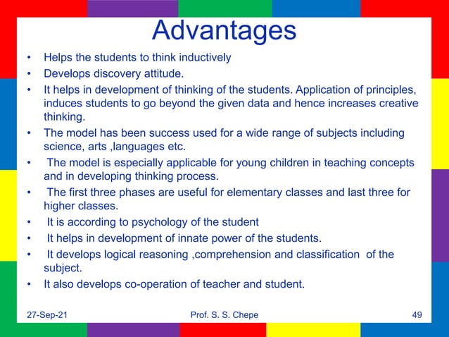 Teaching of Science- Methodologies and Models of Teaching Science. | PPTX