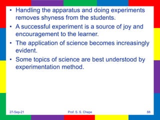 Teaching of Science- Methodologies and Models of Teaching Science. | PPTX
