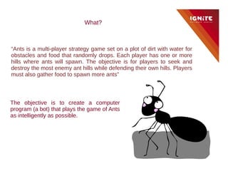 Ai challenge - The Ants game | PDF