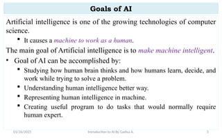 Artificial Intelligence Chapter One.pptx