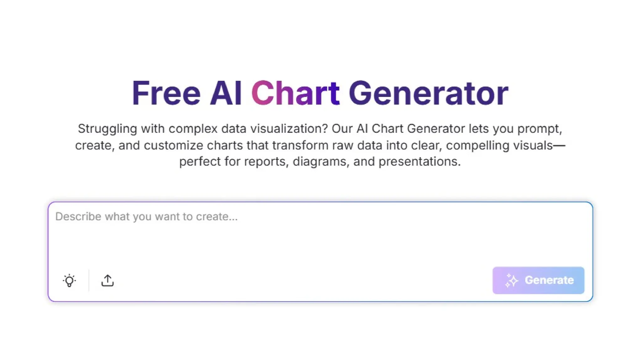 Turn messy data into smart, stunning AI-generated charts in seconds ...