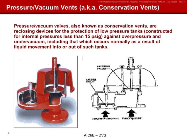 Ai Ch E Overpressure Protection Training | PPT