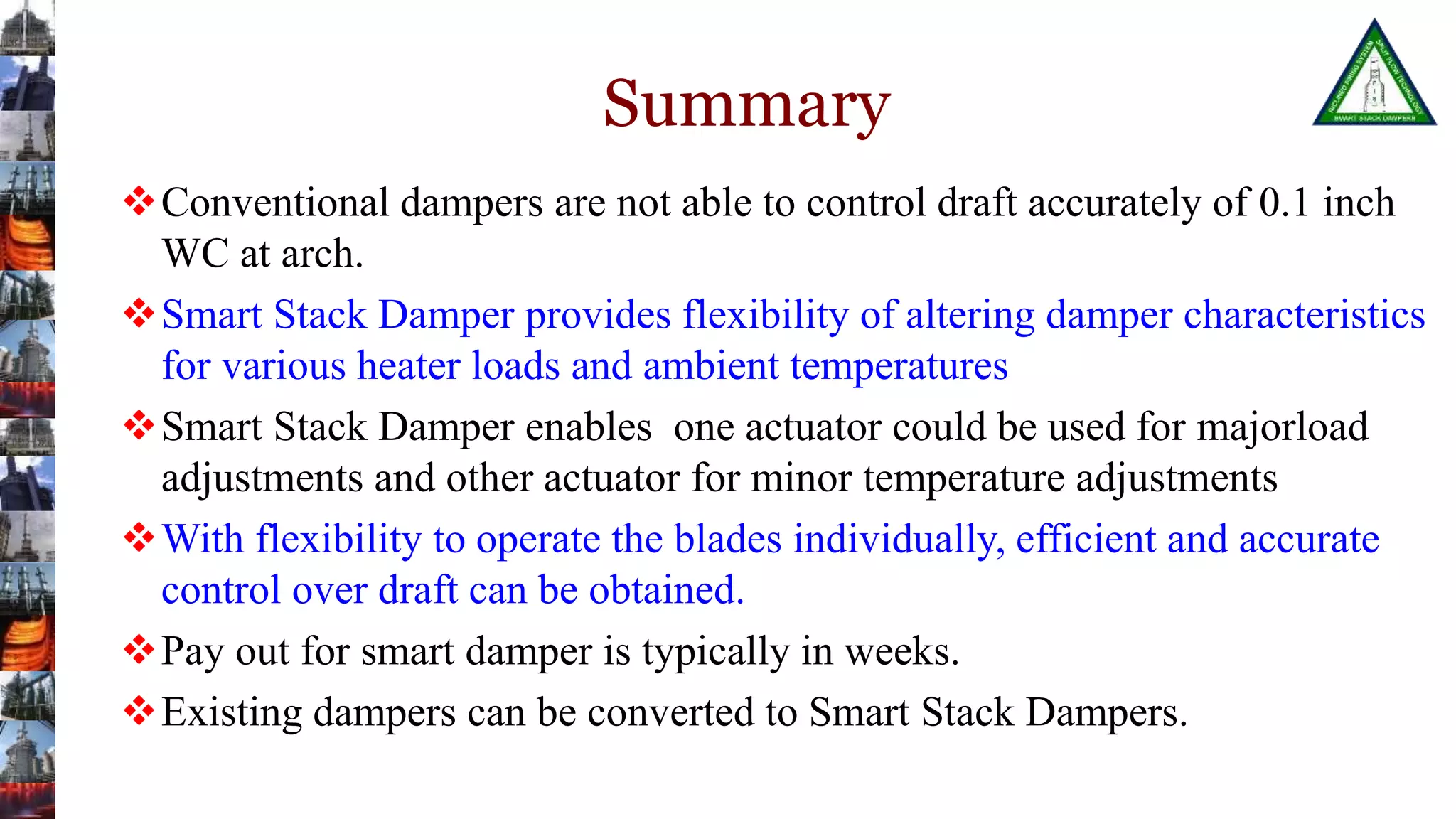 AIChE Smart Stack Damper Design Provides Better Control of Fired ...