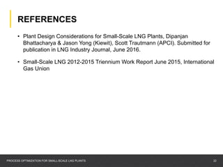 Process Optimization for Small-Scale LNG Plants | PDF