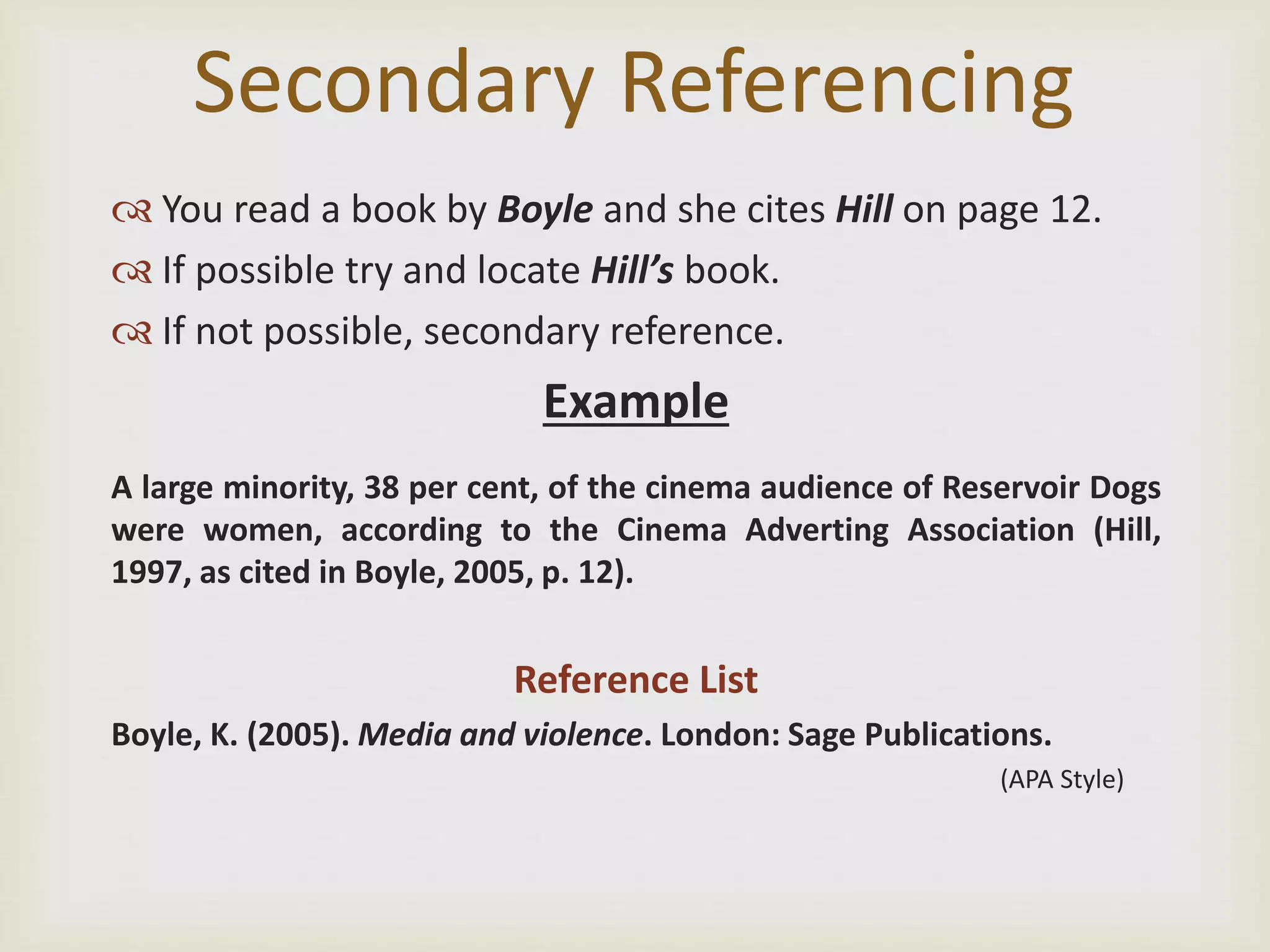 Referencing, Plagiarism and Paraphrasing | PPTX