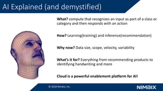 Nimbix AI Cloud and PowerAI | PPTX