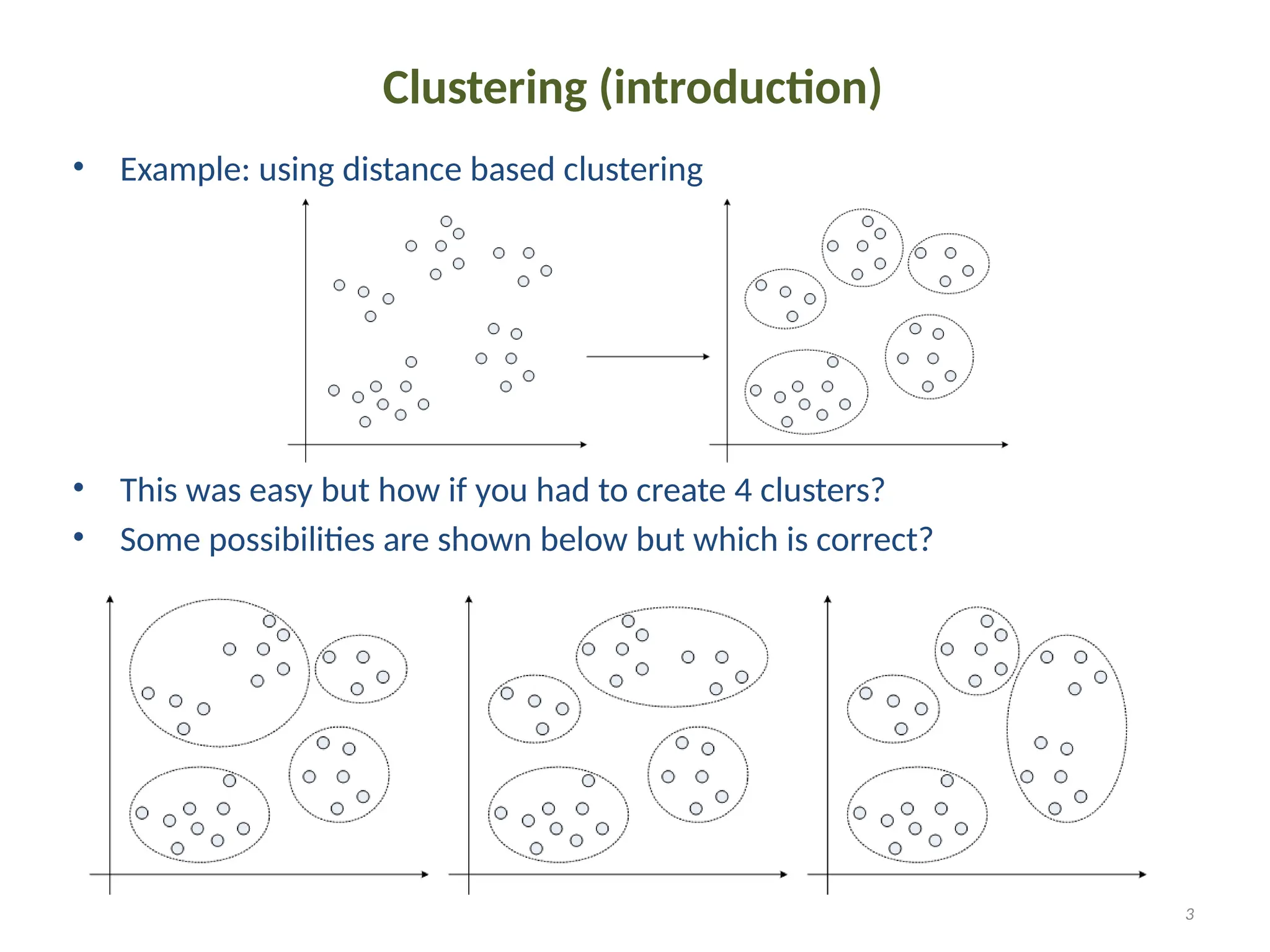 Artificial Intelligence Clustering lecture | PPTX