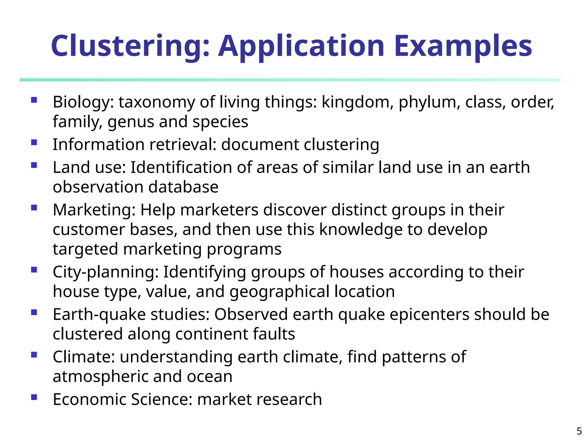 Artificial Intelligence Clustering lecture | PPTX