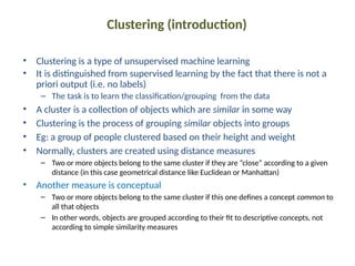 Artificial Intelligence Clustering lecture | PPT