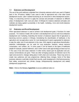 Perspective of Agricultural Extension | DOCX