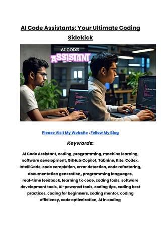 AI Code Assistants- Your Ultimate Coding Sidekick.pdf