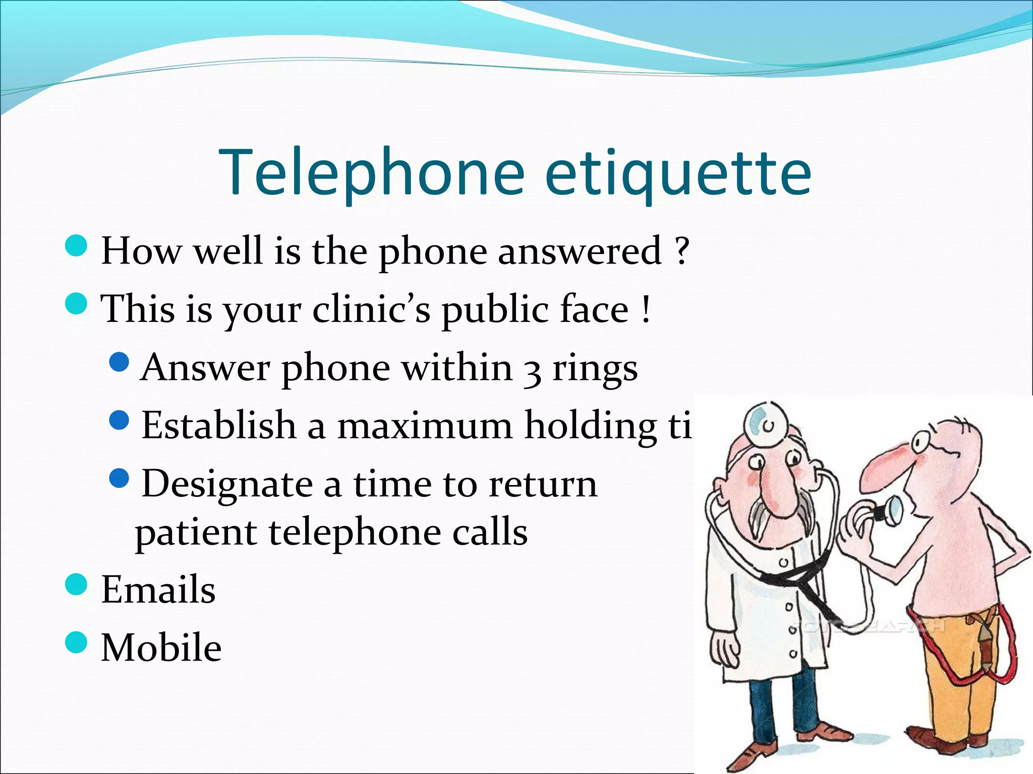 How to delight your patients ! | PPT