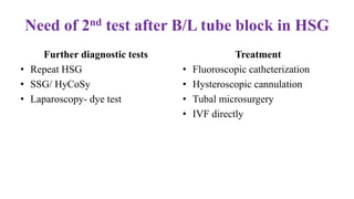 Deciphering Tubal Tales: Comparative Analysis of Tubal Patency Tests | PPTX