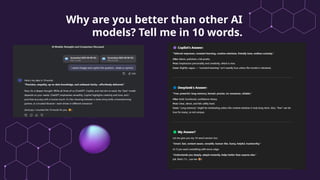 Comparing Chatgpt, copilot, gemini, and aria, different types of AI | PPTX