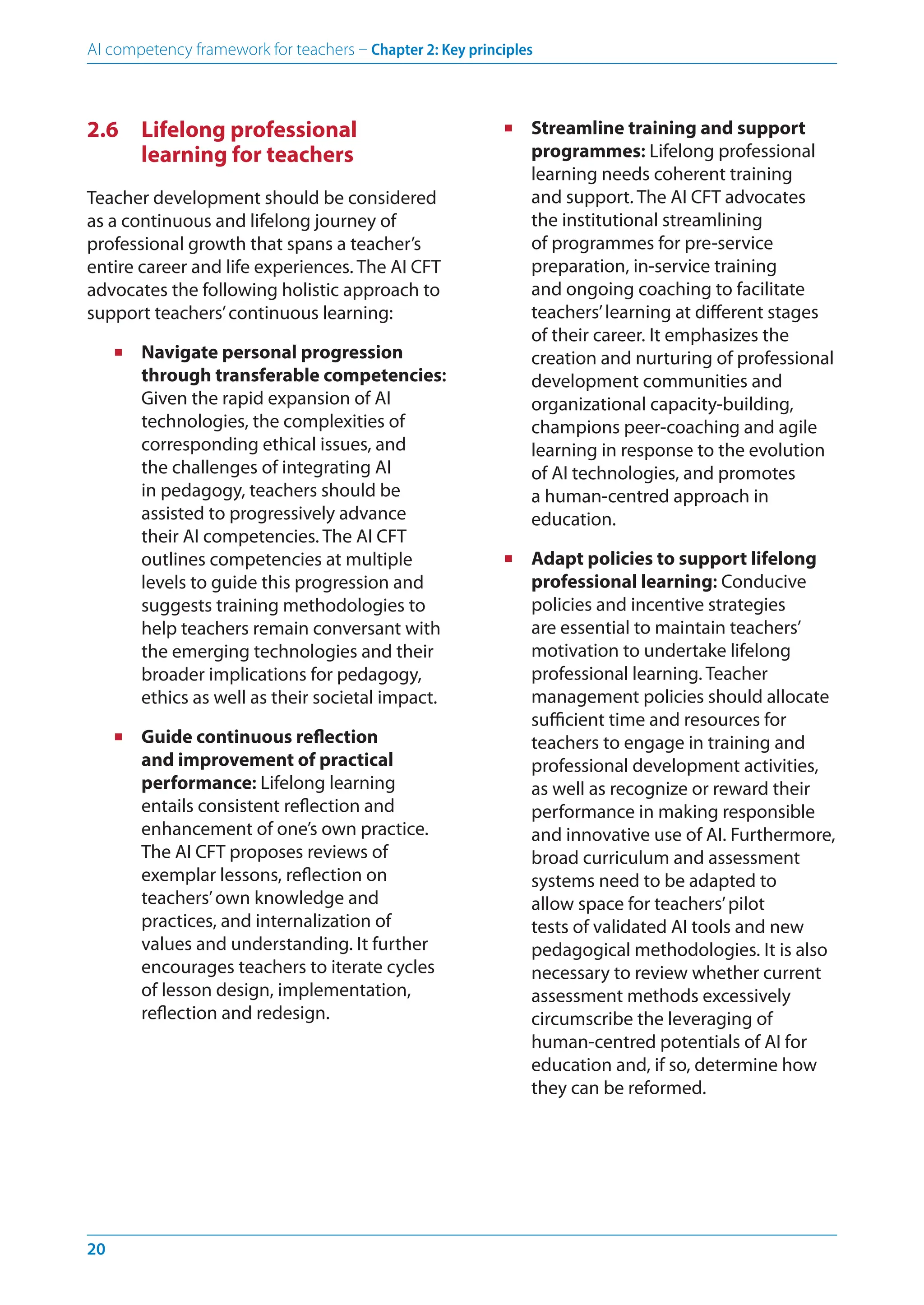 AI Framework for Teachers by UNESCO:Guiding teachers on AI use and ...