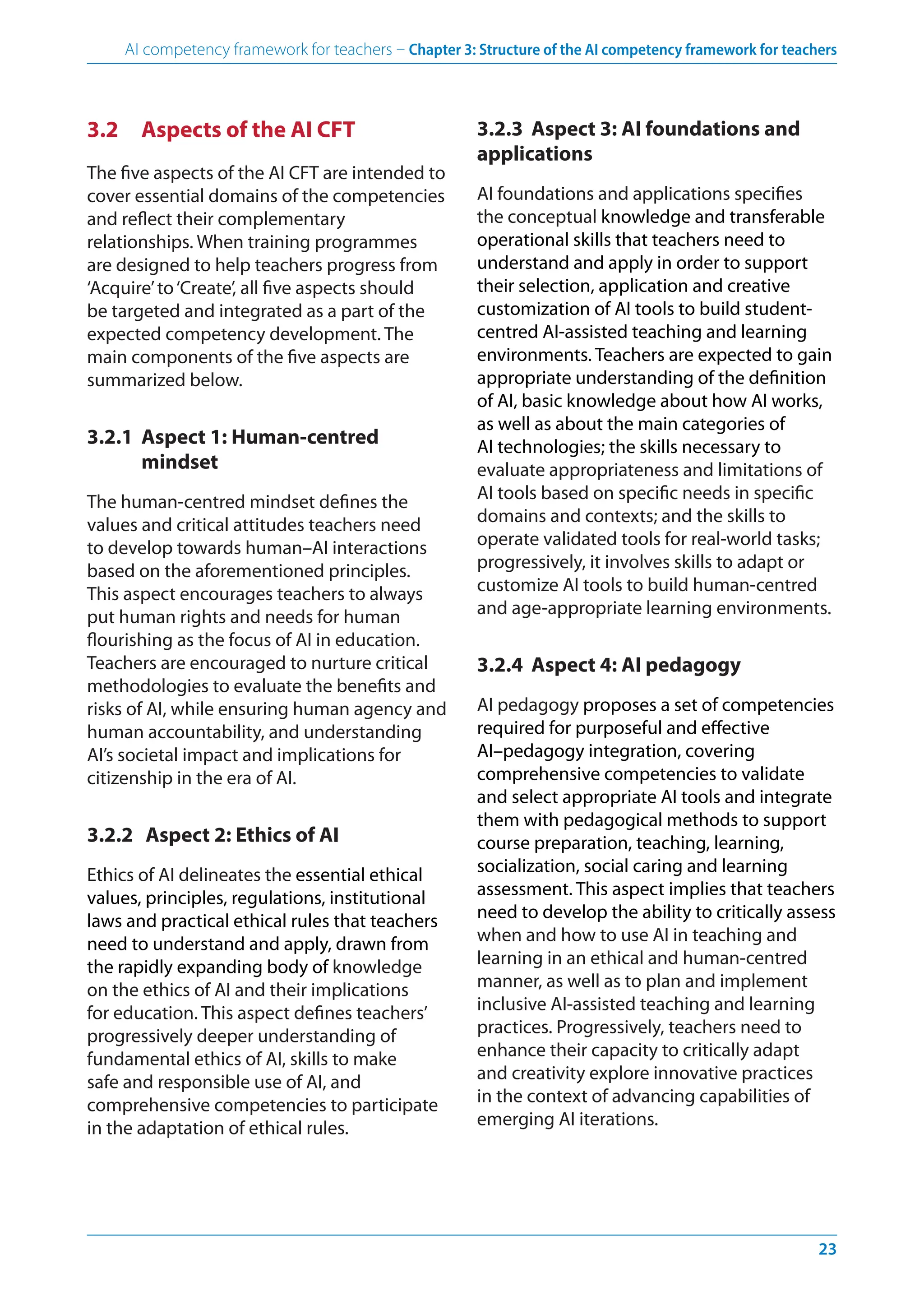 AI Framework for Teachers by UNESCO:Guiding teachers on AI use and ...