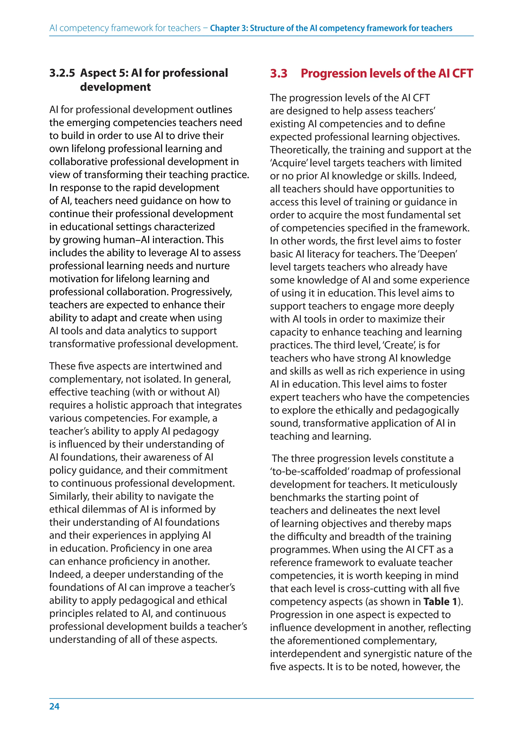 AI Framework for Teachers by UNESCO:Guiding teachers on AI use and ...