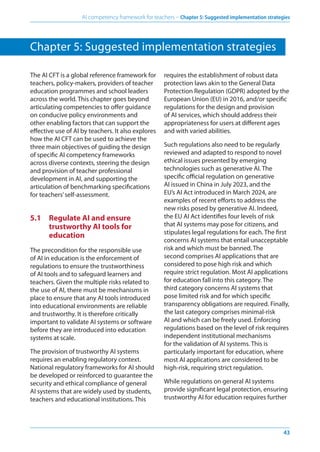 AI Framework for Teachers by UNESCO:Guiding teachers on AI use and misuse in education | PDF