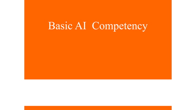 Ai Competency PResentation For workplace | PPT