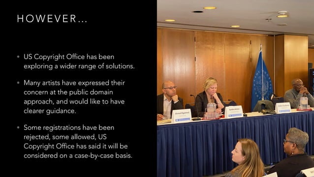 AI Copyright Authorship | PPT