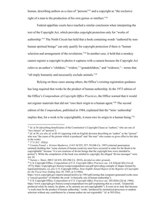 AI copyright notice by USA Copyright Office (March 10, 2023) | PDF ...